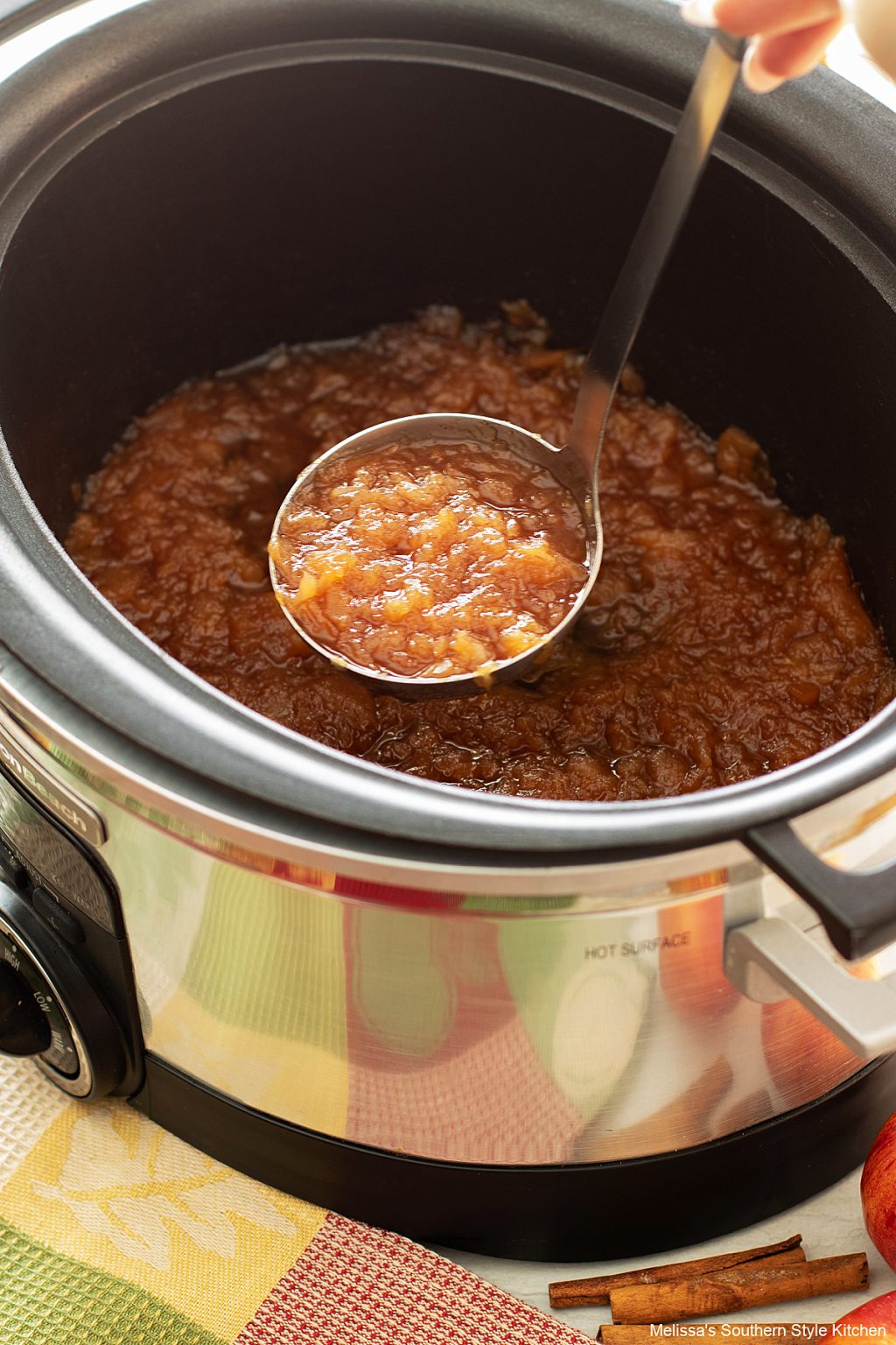 Slow Cooker Applesauce - melissassouthernstylekitchen.com