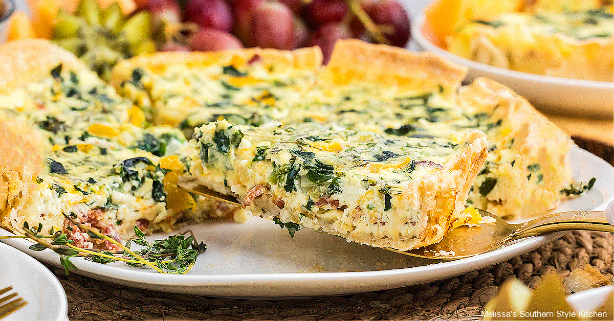 Easy Quiche Recipe - melissassouthernstylekitchen.com